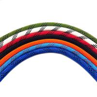China Double Solid Braided Polyester Mooring Ropes 12mm-200mm Dock Line Boat Rope for sale