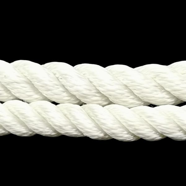 Quality 3 Strand Nylon Polyester PP Multifilament Marine Rope For Mooring Customizable for sale