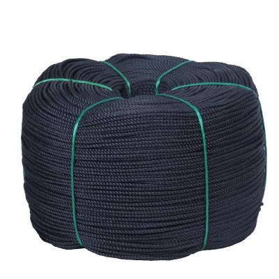 Cina Colore personalizzabile 6MM 8MM High Tensile 3 Strand Polypropylene Strength Packing Rope in vendita