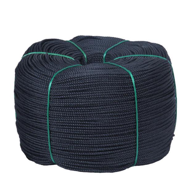 Quality Customizable Color 6MM 8MM High Tensile 3 Strand Polypropylene Strength Packing for sale