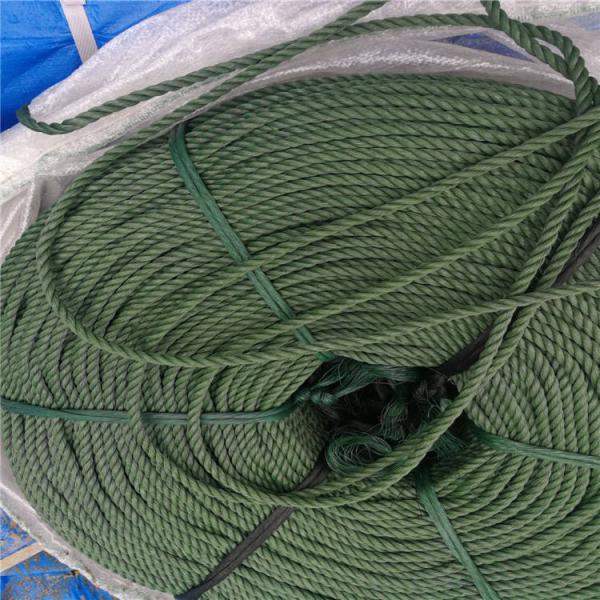 Quality Customizable Color 6MM 8MM High Tensile 3 Strand Polypropylene Strength Packing for sale