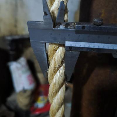 Cina Resistente Fune di Sisal Treccia a 3 Cavi in Matassa da 220m per Imballaggio in vendita