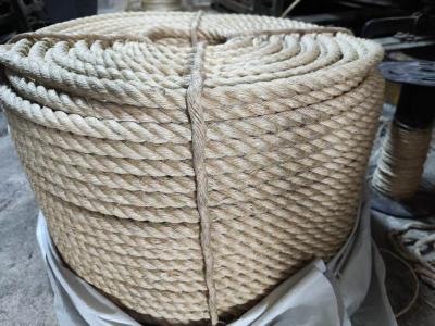 Cina Resistente Fune di Sisal Treccia a 3 Cavi in Matassa da 220m per Imballaggio in vendita
