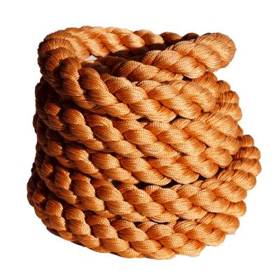 China PP 3 Strands Twisted Rope Polyester Tire Line Fishing Wire Packing Rope With 220m Coil Length for sale