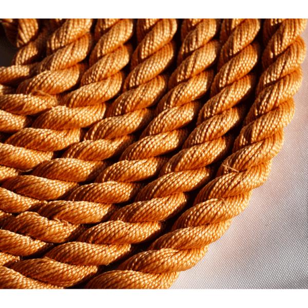 Quality PP 3 Strands Twisted Rope Polyester Tire Line Fishing Wire Packing Rope With for sale