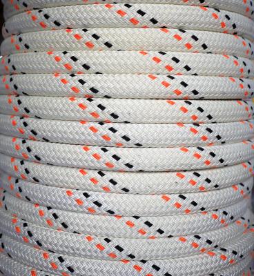 Cina Cima in UHMWPE a 8 trefoli a doppia treccia HMPE per ormeggio navale, traino portuale, sistema di ormeggio super in vendita