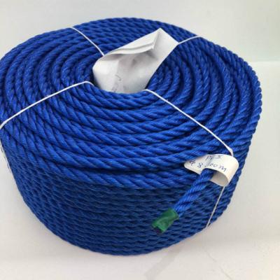 Cina Corda di ancoraggio per navi galleggianti di alta qualità 3 fili tortuosi 4mm-64mm Poliestere Polipropilene PP Nylon Corda marina in vendita