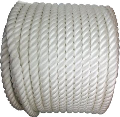 Cina Corda di ancoraggio per navi galleggianti di alta qualità 3 fili tortuosi 4mm-64mm Poliestere Polipropilene PP Nylon Corda marina in vendita