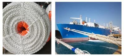 Cina 30 mm 16 fili di poliestere intrecciato con corda nautica in vendita