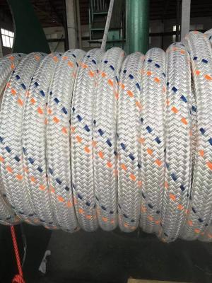 Cina Spirale di corda multicolore 38 mm corda di nylon a doppia treccia per uso marittimo in vendita