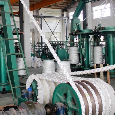 Cina Cima in polipropilene ritorta a 4 trefoli, 100m 200m, lunghezza personalizzata, cima di ormeggio in polipropilene in vendita