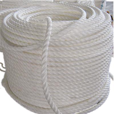 China 3/4/8 Strands Nylon Rope Twine Packing Thread Plastic String Cord Twisted Polyamide Nylon Rope for sale