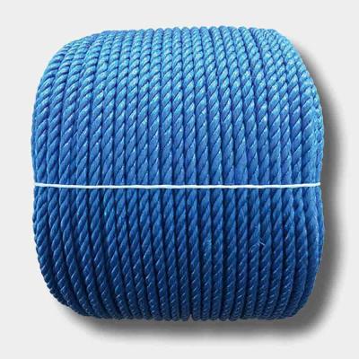 China High Strength Polypropylene 3 Strand Twisted PE Twine Nylon Marine Rope PP Rope for sale