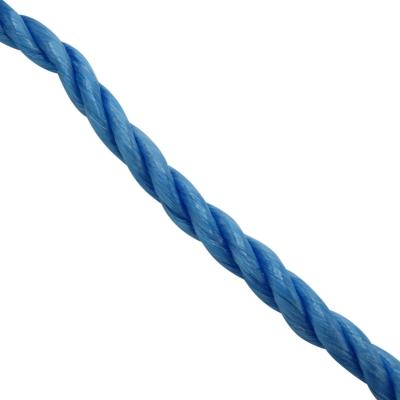 China High Strength Polypropylene 3 Strand Twisted PE Twine Nylon Marine Rope PP Rope for sale