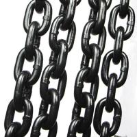 China High Strength Welded G80 Lifting Load Chain 6mm to 26mm ISO 3077 for sale