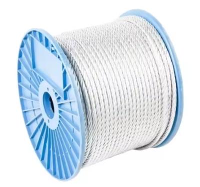 Китай Трос из нержавеющей стали 1000 футов 1/8" 3/16" 1/4" 1X19 7X7 7X19 T316 Авиационный трос продается