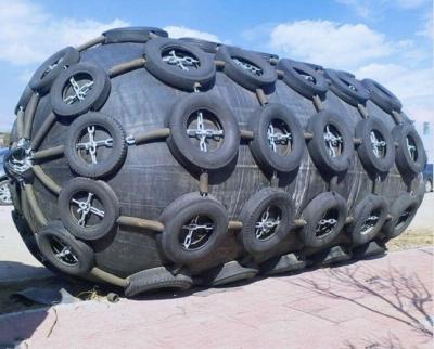 China Customized 3.3m X 11.5m Pneumatic Fender Marine Rubber Fender for Ship to Ship | Chain Net Type, High Elasticity, 5-10 Year Service Life for Boats for sale