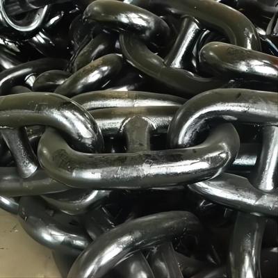 China High Tensile Stud Link Anchor Chain for Ship Building with ABS CCS BV LR Certificate for sale