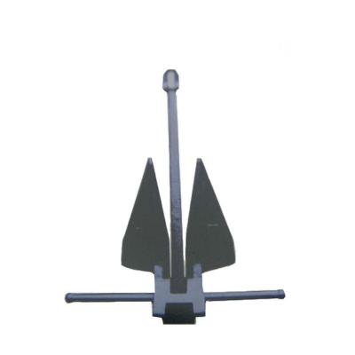 China Marine Grade Danforth Anchor Hot Dip Galvanized Steel Fluke Anchor for Ship Boat Yacht for sale