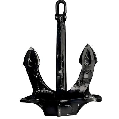 China Cast Steel Hall Type Stockless Anchor Hot Dip Galvanized Marine Ship Anchor for sale
