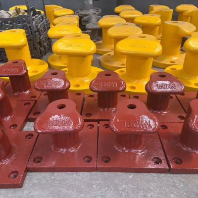 China JINCHENG Brand Heavy Duty Tee Head Mooring Bollard Shandong Made for Ship Port Berthing for sale