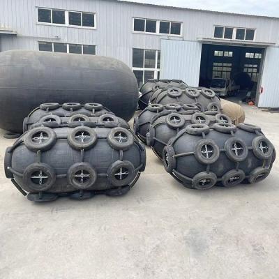 China ISO 17357-1 Certified Yokohama Marine Rubber Fender with Low Reaction Force and Abrasion Resistance for sale