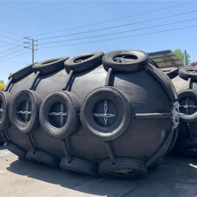 China ISO 17357 Certified Marine Rubber Fender with High Energy Absorption and Corrosion Resistance for Offshore Platforms for sale