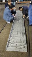 China Automatic Cable Tray Roll Former , 2-15kw Tray Forming Equipment for sale
