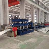 China guardrail making machine 3 wave highway guardrail machine for sale