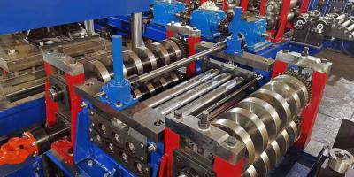 China Guardrail / Corrugated Roll Forming Machine , Highway Roll Forming Equipment for sale
