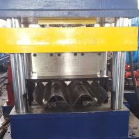 China 100ft/Min Guardrail Curving Machine , Highway Guardrail Post Driving Machine for sale
