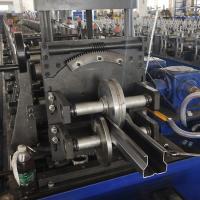 China Safety Level Storage Rack Roll Forming Machine For Shelf Profile for sale