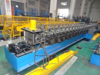 China Guide Rail Cold Roll Steel Door Frame Making Machine For Hotels for sale