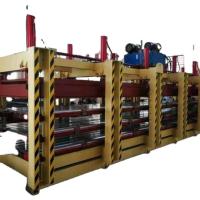 China 16 Stations Polyurethane Sandwich Panel Manufacturing Line Alarm Locks for sale