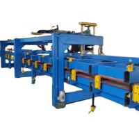 China Blue Polyurethane PU Sandwich Panel Production Line For Press for sale