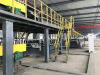 China 10-14m/Min Polyurethane Sandwich Panel Machine 8x2x2m 250kw for sale