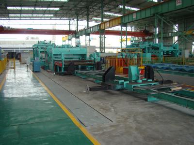 China Metal Coil Cut To Length Line 800 - 2500mm Coil Width High Productivity for sale