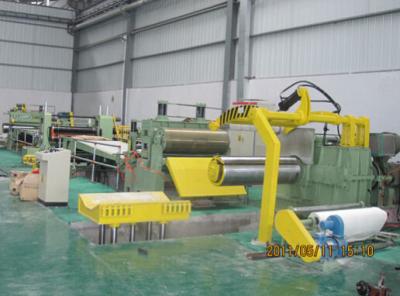 China Metal Coil Cut To Length Line 800 - 2500mm Coil Width High Productivity for sale