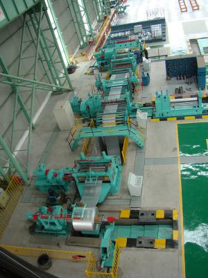 Cina macchina per il taglio dei metalli con linea di taglio a bobina usata in vendita