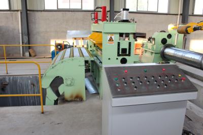 China Linha de corte de tira de aço carbono, linha de produção de corte de bobina de aço de 50 mm à venda