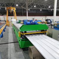 China 25m/Min Wall Panel Roll Forming Machine , 380V Double Layer Roll Forming Machine for sale