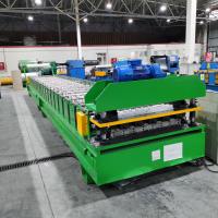 China 25m/Min Wall Panel Roll Forming Machine , 380V Double Layer Roll Forming Machine for sale