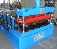 China 15kw Floor Metal Deck Forming Machine Automatic PPGI Raw Material for sale