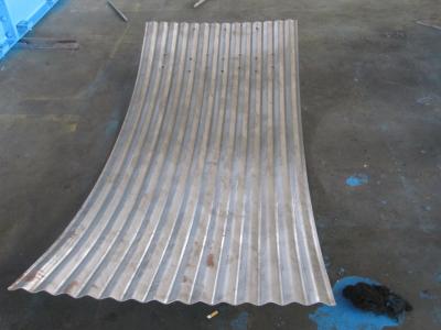 China 75kw Sheet Roll Forming Machine For Silo Panel / Metal Culvert Pipe for sale