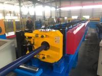 China Square / Round Downpipe Roll Forming Machine For 5'' Rain Gutter Downspouts for sale