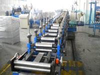 China Square / Round Downpipe Roll Forming Machine For 5'' Rain Gutter Downspouts for sale