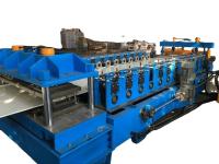 China Glazed Shelf Rack Panel Forming Machine For Manufacturing Plant for sale