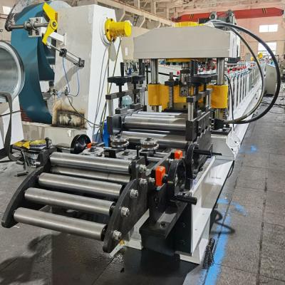 China Slotted Strut Channel Roll Forming Machine 10T 41 X 21 Tile for sale