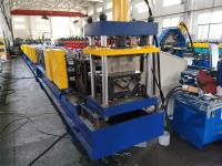 China 5inch Rain Gutter Making Machine , 380V Steel Roll Forming Machine for sale