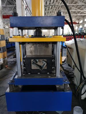 China 5inch Rain Gutter Making Machine , 380V Steel Roll Forming Machine for sale